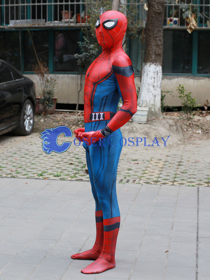 2018 Spider Man Homecoming Movie Cosplay Costume